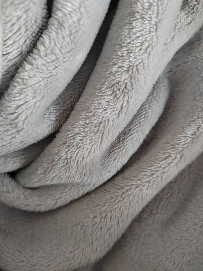 Crumpled Blanket Texture Background Stock Image - Image of leather ...