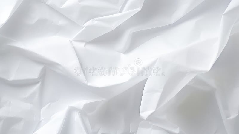 Crumpled Box White Tissue Paper Stock Illustration - Illustration of ...