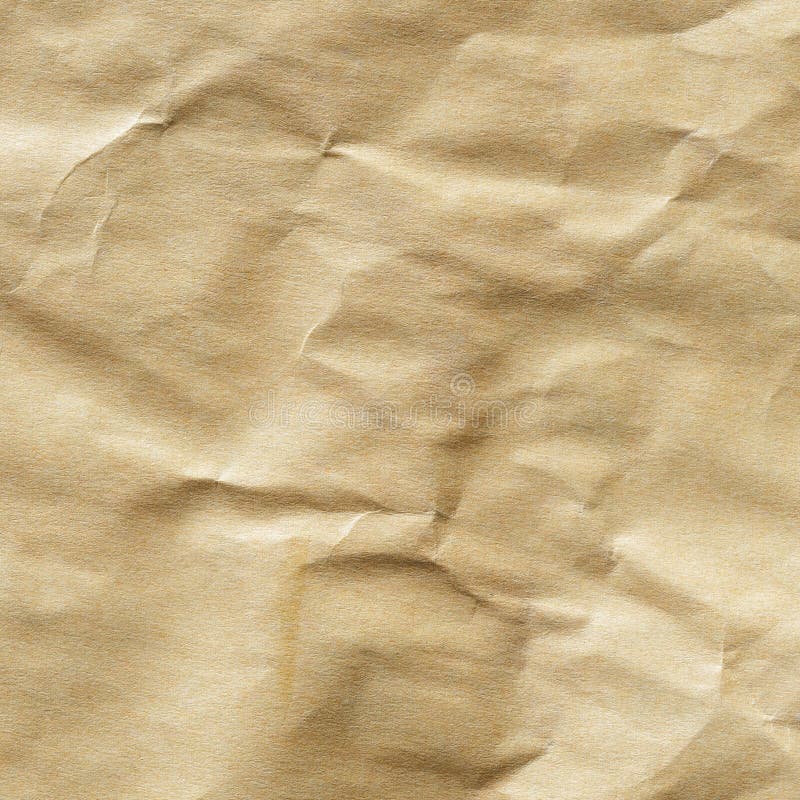 Crumpled Brown Envelope Paper Texture Stock Photo - Image of brown ...