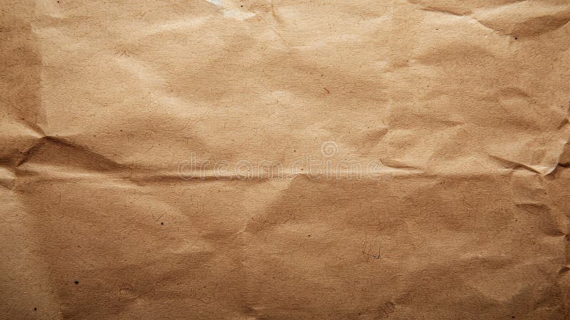 Crumpled Brown Paper Texture for Backgrounds and Wrapping Projects ...
