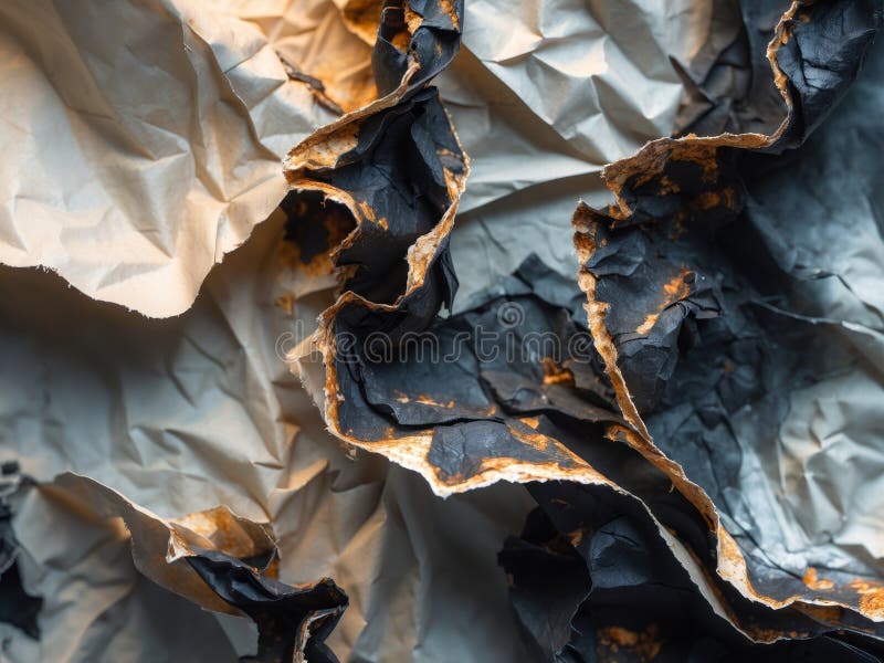 Crumpled and Burnt Paper Texture for Various Creative Use in Projects ...