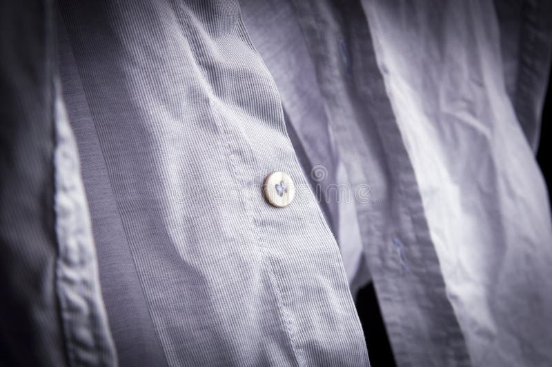 Crumpled Business Shirt stock photo. Image of texture - 26307836