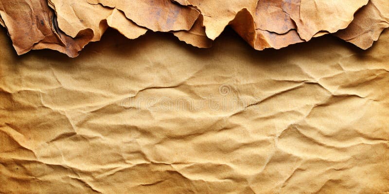 Crumpled, Charred Paper Surface Revealing Weathered Texture, Ideal for ...