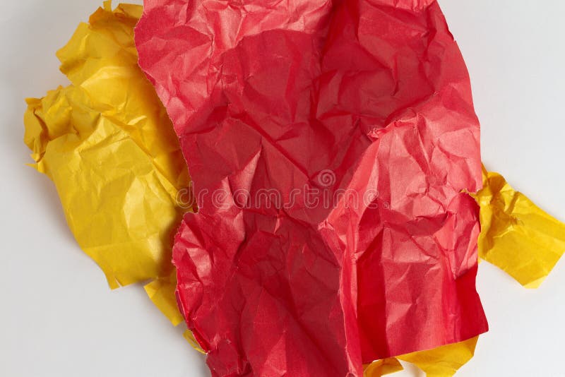 Crumpled red candy wrapper stock image. Image of purple - 169169005