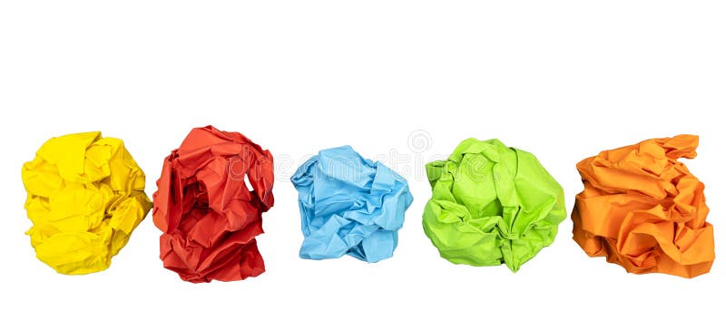 Crumpled colored paper stock photo. Image of pride, background - 262700810