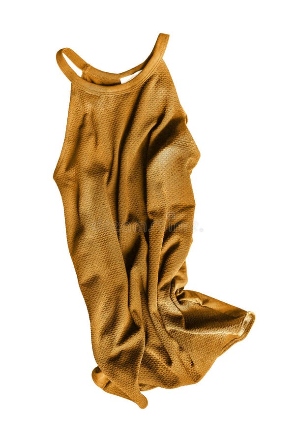 Crumpled dress isolated stock photo. Image of mini, tunic - 97283452