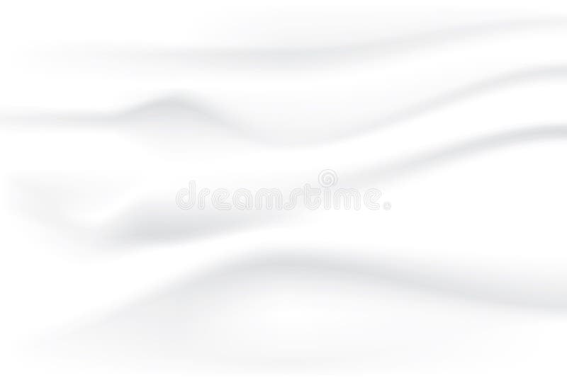 Crumpled Fabric Texture. Cloth Wave Grey Shadow Soft Creased White ...