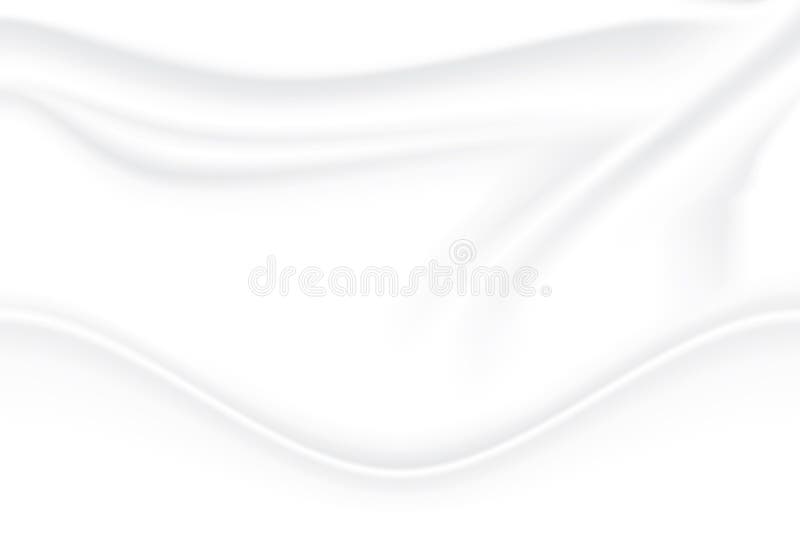 Crumpled Fabric Texture. Cloth Wave Grey Shadow Soft Creased White ...