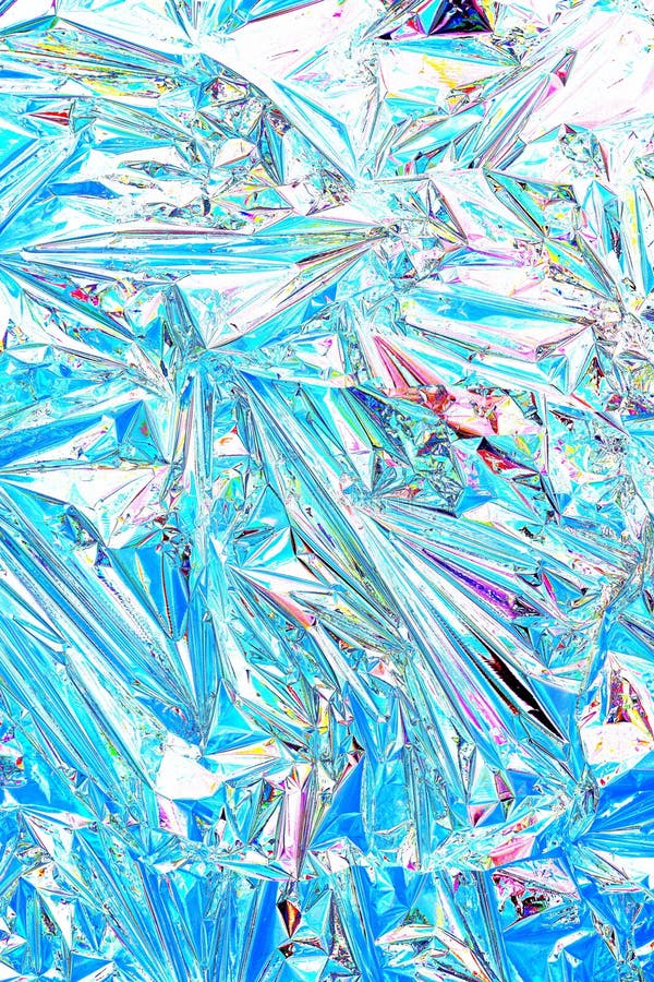 Crumpled Foil, Altered Color Scheme, Colorful Abstract Background,2 ...