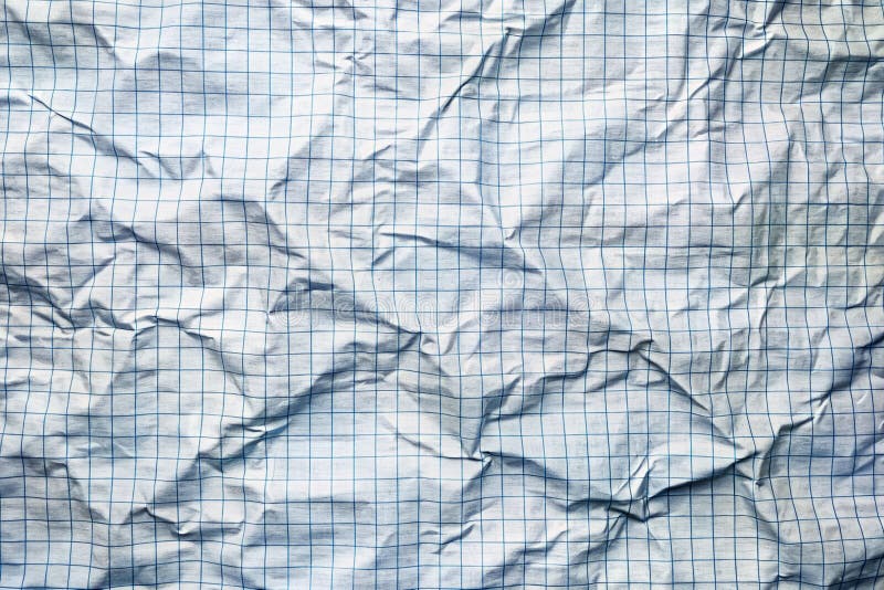 Crumpled Graph Paper Background Stock Illustrations – 468 Crumpled ...