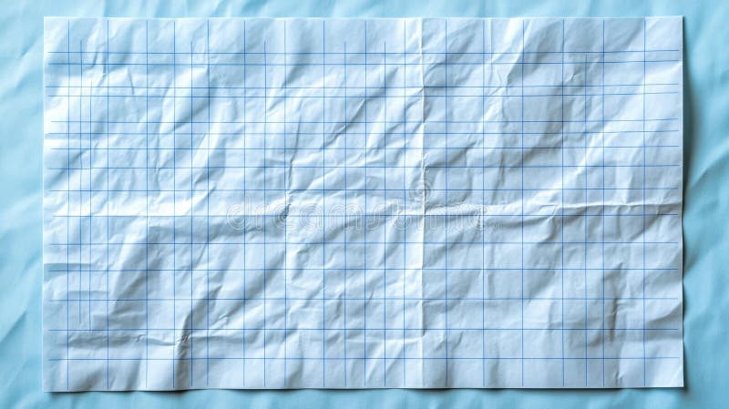 Crumpled Graph Paper Stock Illustrations – 489 Crumpled Graph Paper ...