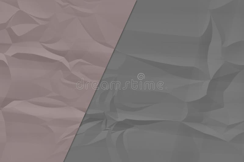 Crumpled Gray Blank Math, Grid Paper Background Stock Vector ...