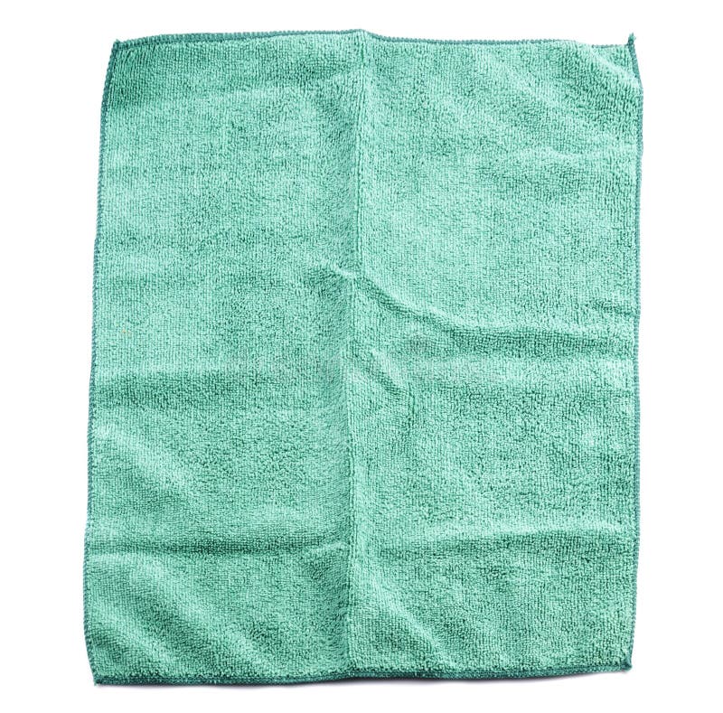 Green micro fibre cloth stock photo. Image of duster - 18869978