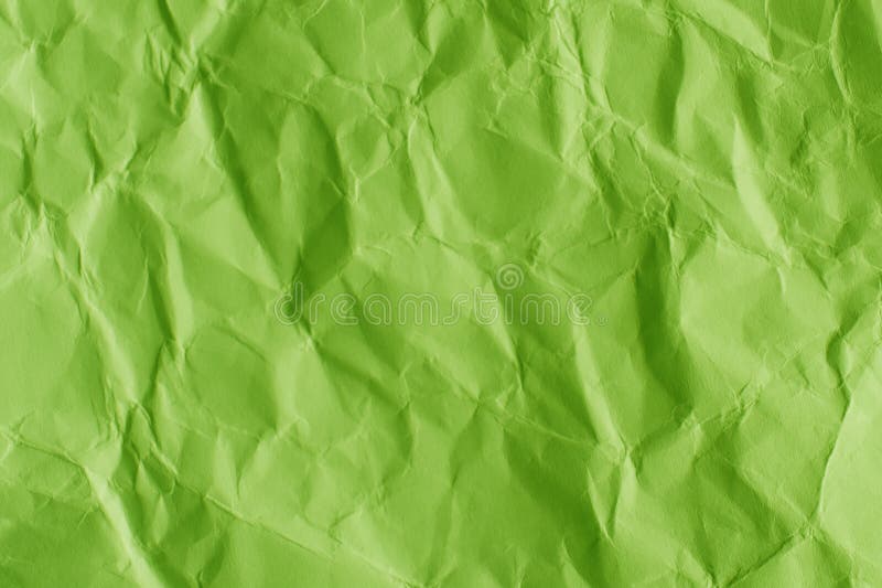 Crumpled Green Paper Texture Background. Wrinkled Paper Surface. Stock ... Crumpled Green Paper Texture Background. Wrinkled Paper Surface. Stock ...