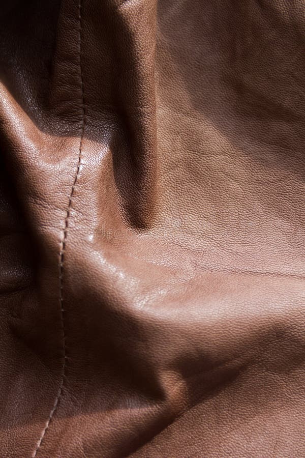 Crumpled Interesting Leather Stock Photo - Image of bumpy, element ...