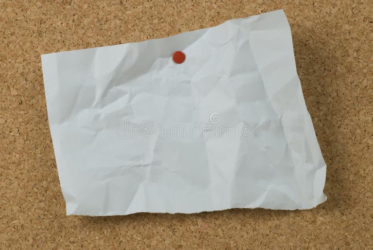 Crumpled Note Pad stock image. Image of copy, crumpled - 4544837