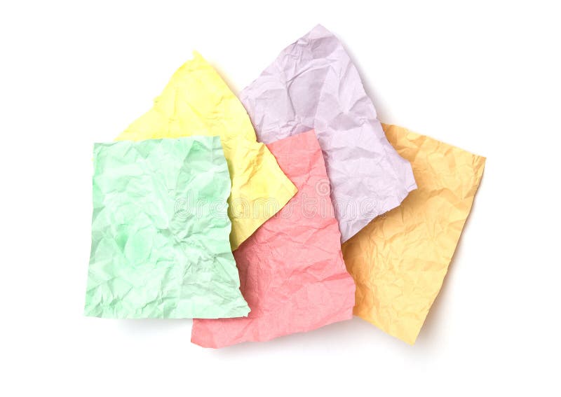 Crumpled note paper stock photo. Image of used, surface - 13420294