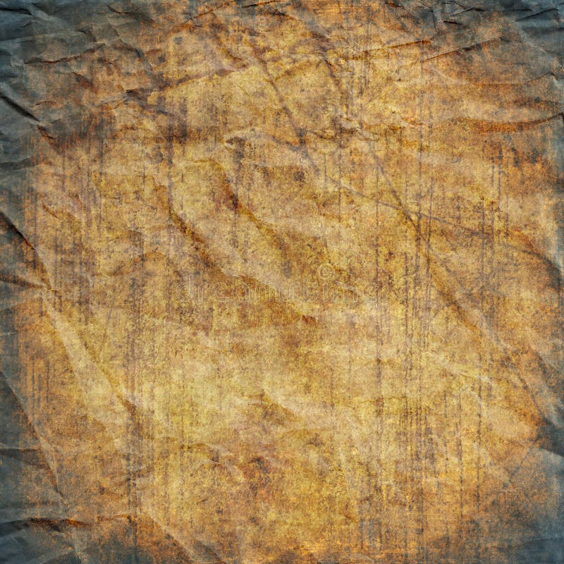 Crumpled old paper stock illustration. Illustration of decorative - 5879991