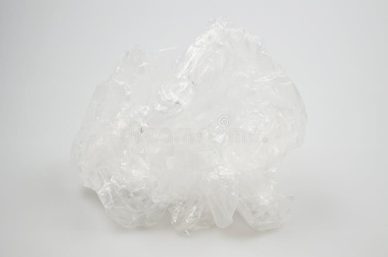 Crumpled Packaging Isolated. Stock Image - Image of making, rubbish ...