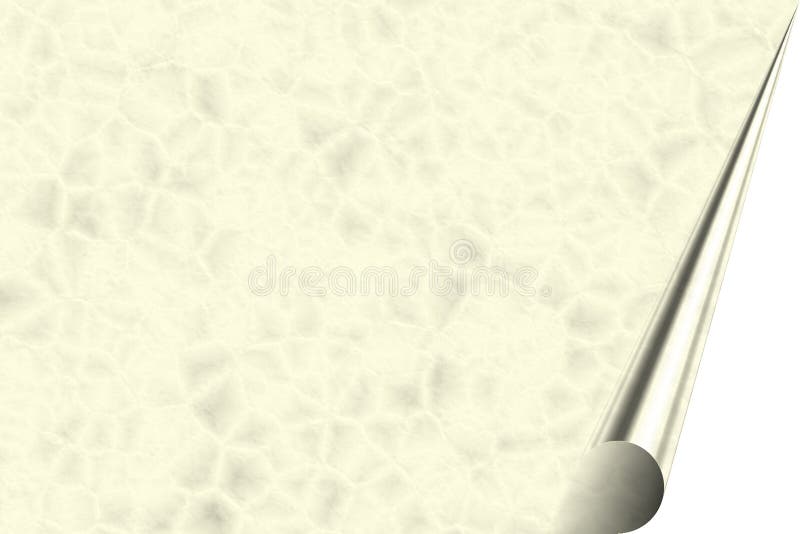 Crumpled Page Curl Up stock illustration. Illustration of frame - 946376