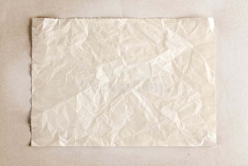 Crumpled paper stock photo. Image of antique, retro, texture - 17055844
