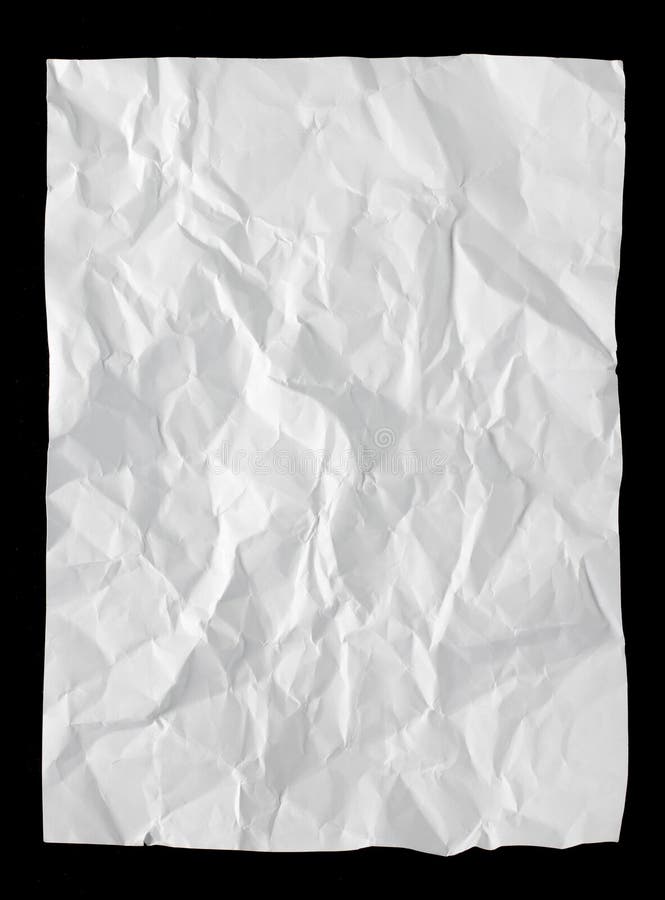 Crumpled paper stock photo. Image of copy, plain, pattern - 17288444