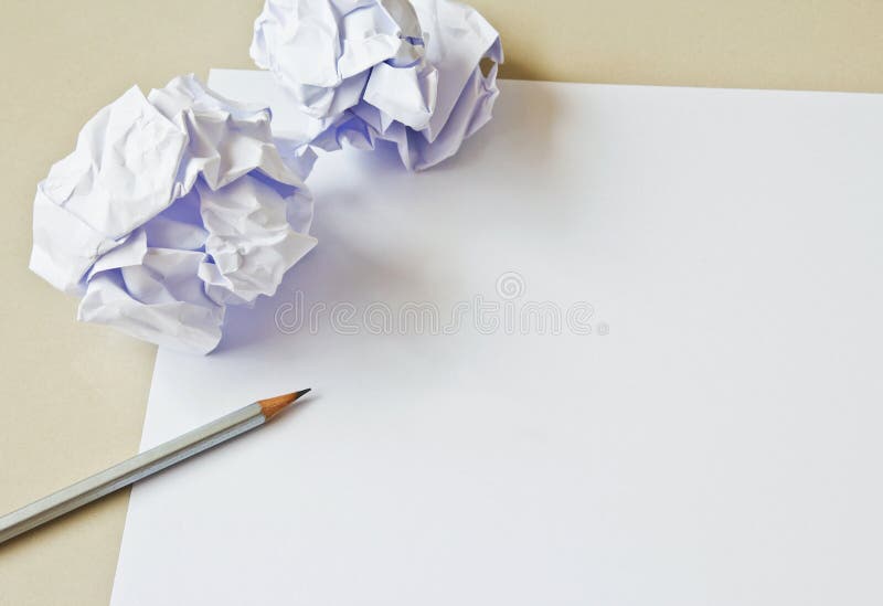 Crumpled paper stock image. Image of crumpled, sheet - 29270517