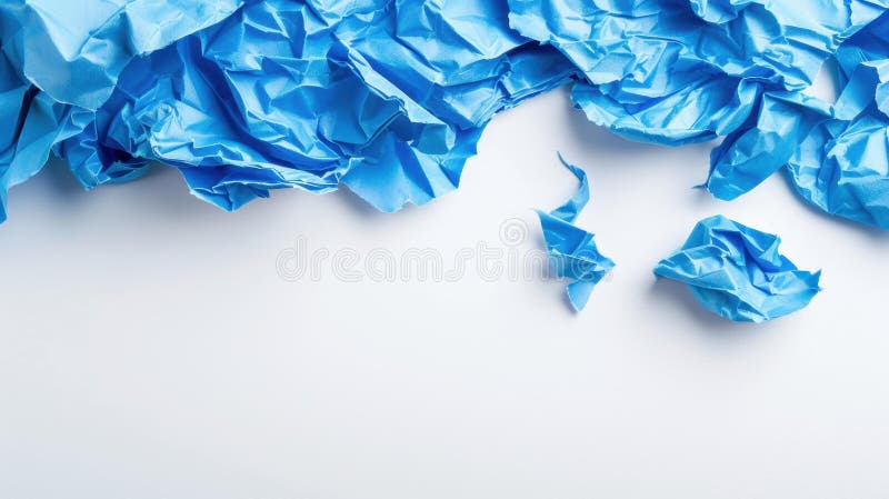 Crumpled Paper Background Adds Texture and Depth, Perfect for Creative ...