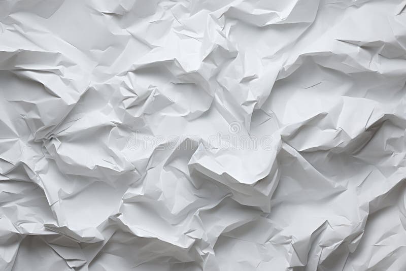 Crumpled paper background stock illustration. Illustration of white ...