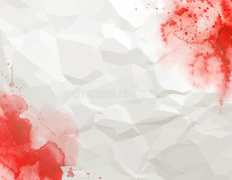 Crumpled Paper. Background for Text with Stock Vector - Illustration of ...