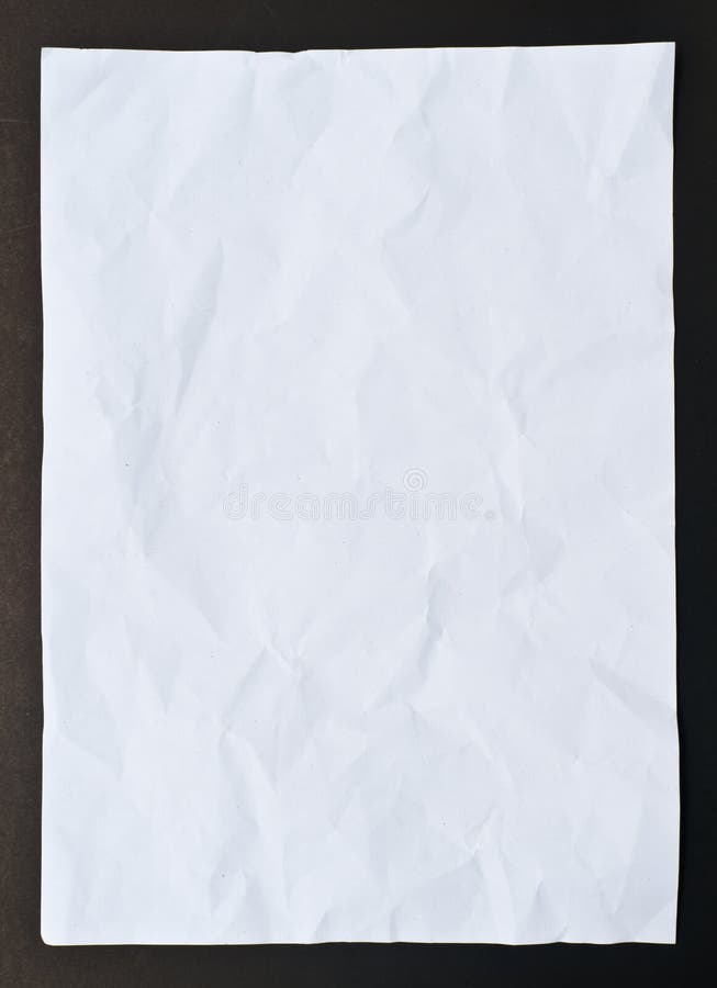 Crumpled paper stock photo. Image of copy, plain, pattern - 17288444
