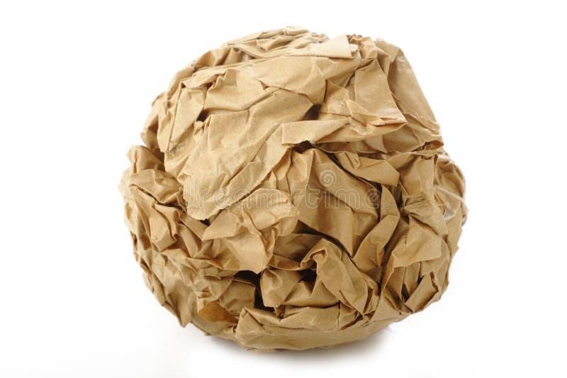 Crumpled paper stock photo. Image of concepts, wrapping - 54949460