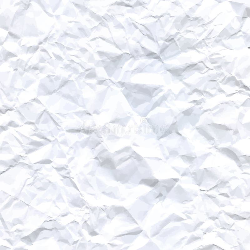 A Crumpled Paper Design. Vector Background Illustration. Stock Vector ...