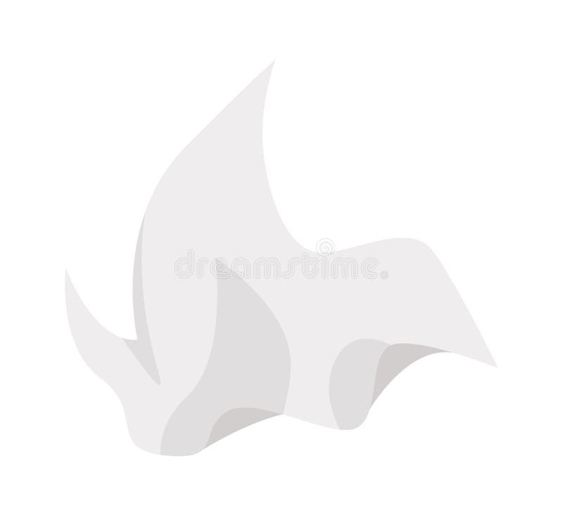 Crumpled Paper Garbage Flat Icon Waste Sorting and Utilization Stock ...