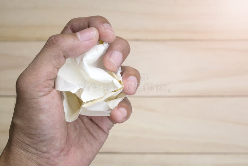 Crumpled paper stock photo. Image of writers, isolated - 78150258