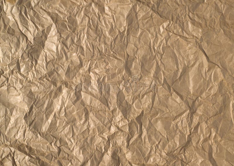 Crumpled paper stock image. Image of ancient, used, material - 36606853