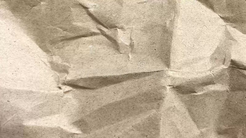 Crumpled Paper Looping Animation. Stop Motion Animation Stock Video ...