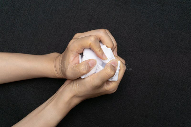 Crumpled paper stock photo. Image of mess, backgrounds - 251474302