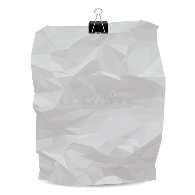 Crumpled Note Pad Paper Stock Illustrations – 132 Crumpled Note Pad ...