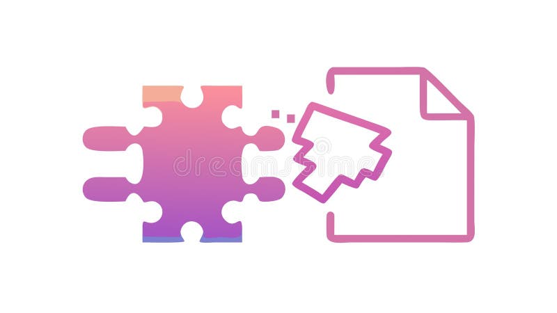 Crumpled Paper with Puzzle Piece, Symbolizing Creative Problem-solving ...