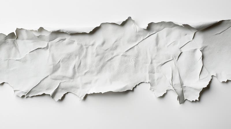 Crumpled Paper with a Raw Texture, Waiting for New Ideas To Unfold ...