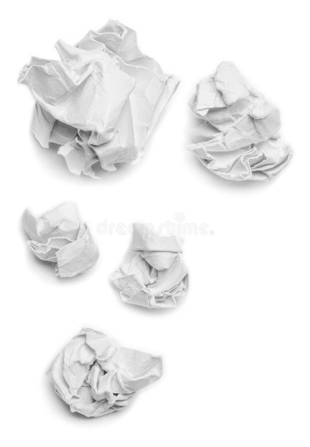 Crumpled paper stock image. Image of document, wrinkled - 50368865