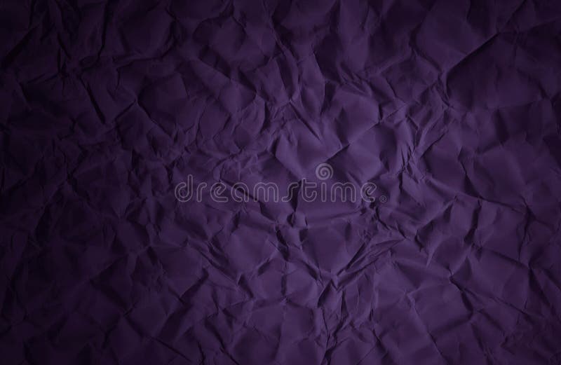 Crumpled Paper Texture Abstract Violet Purple Background Stock Image ...