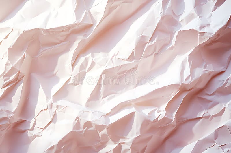 Crumpled Paper Texture stock illustration. Illustration of crumple ...