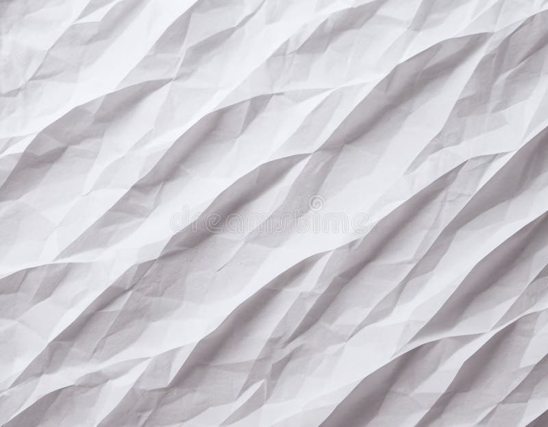 White Wrinkled Textured Paper Design Background Stock Illustration ...