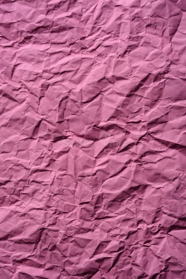 Crumpled Paper Texture,magenta Stock Image - Image of frame, texture ...
