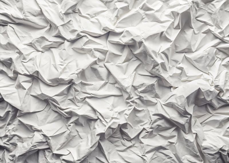 Crumpled Paper Texture Seamless Pattern Versatile White Background for ...