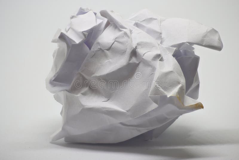 Crumpled paper stock image. Image of texture, space - 175316643