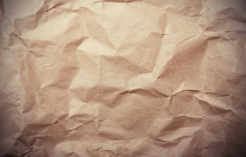 Crumpled paper vintage stock photo. Image of texture - 51497518