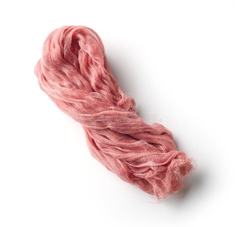 Crumpled Pink Cotton Napkin Stock Image - Image of fiber, clean: 273797329